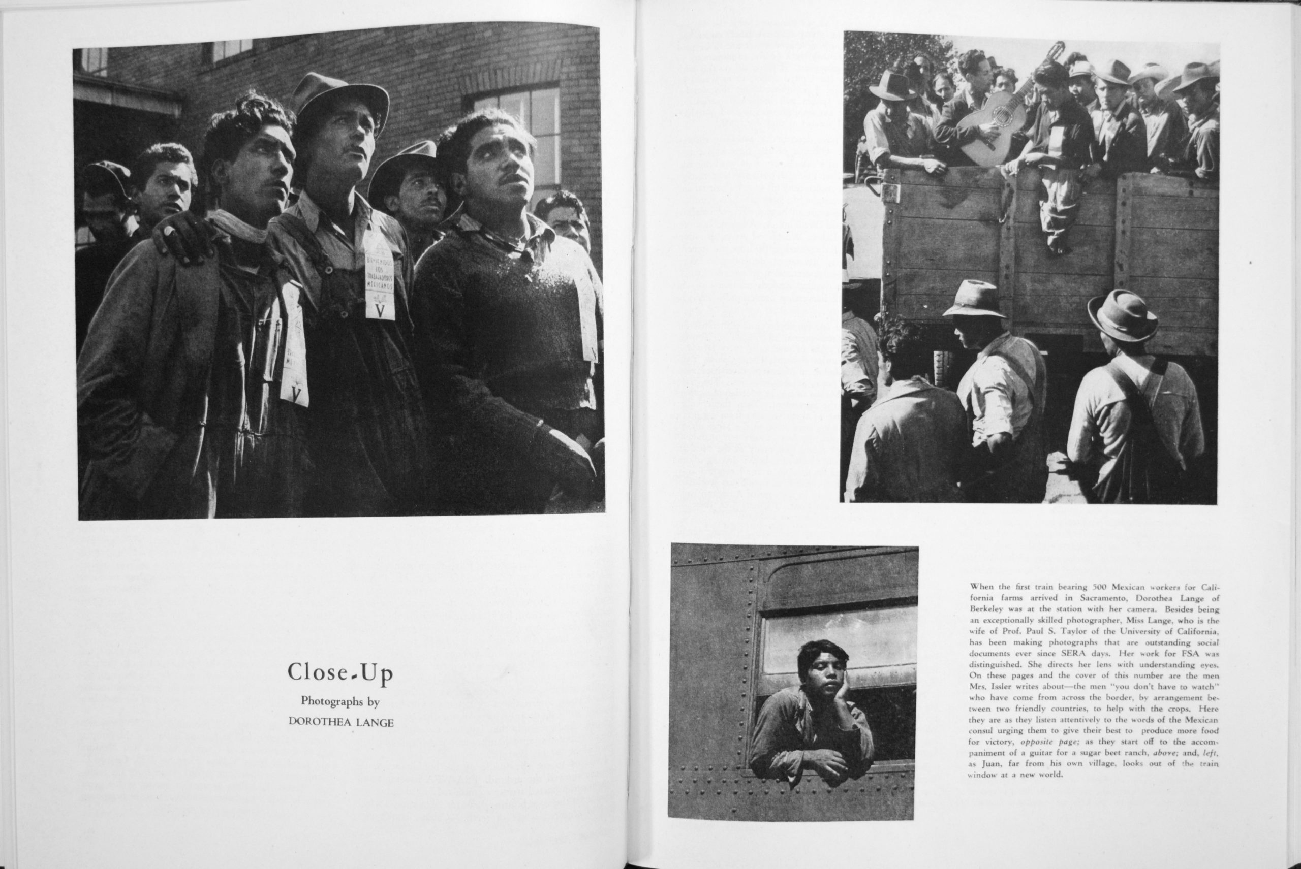 Dorothea Lange - OMCA Survey Graphic magazine with cover story on the ...