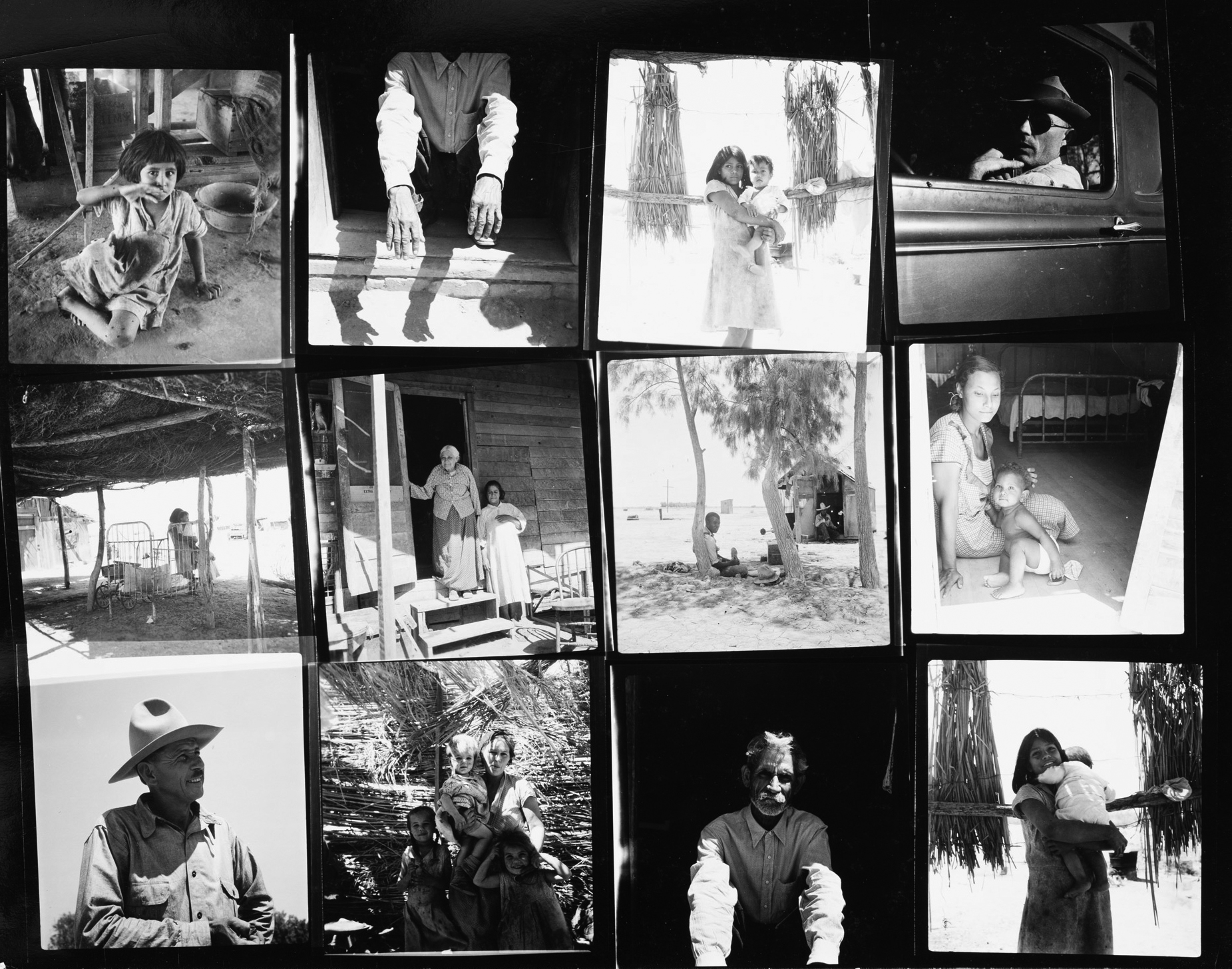 Dorothea Lange - OMCA Mexican Child in Migrant Labor Camp