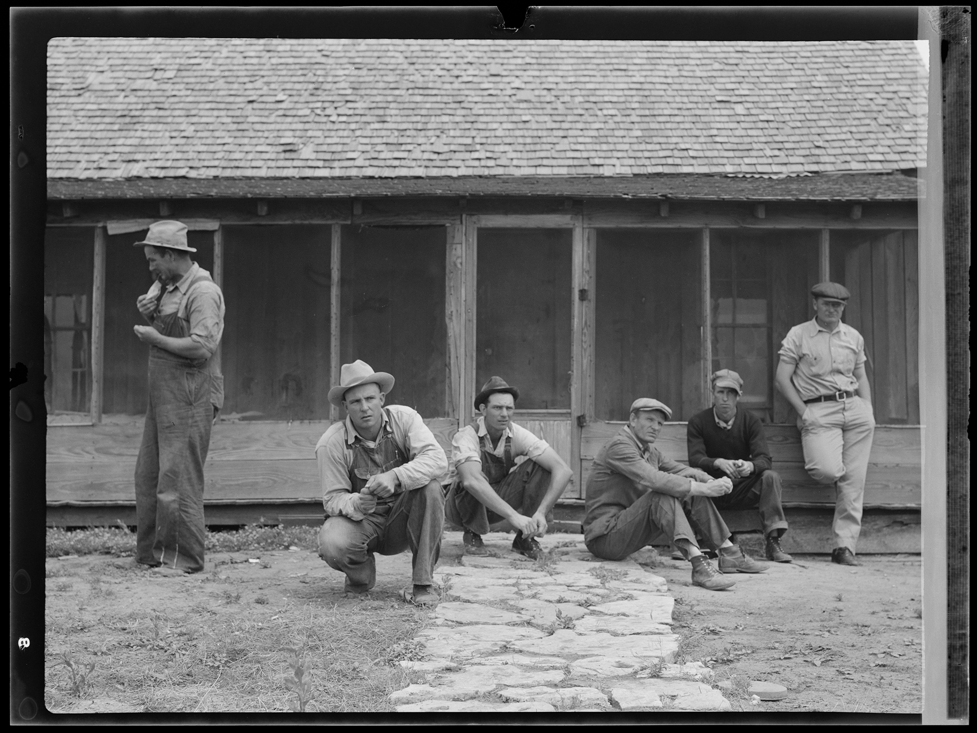 Dorothea Lange - OMCA Displaced Tenant Farmers, Goodlet, Hardeman ...