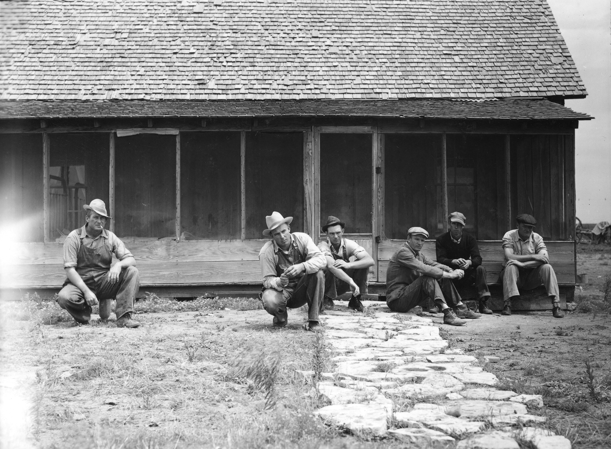 Dorothea Lange - OMCA Displaced Tenant Farmers, Goodlet, Hardeman ...